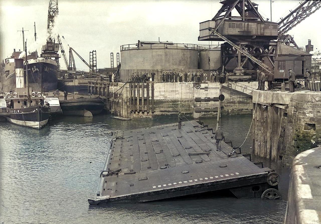 Sunderland Dock Gate 1952