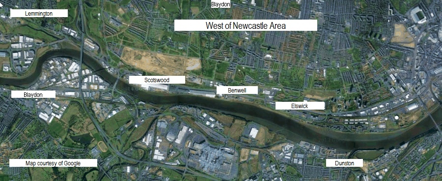 Shipbuilders in the West Newcastle area