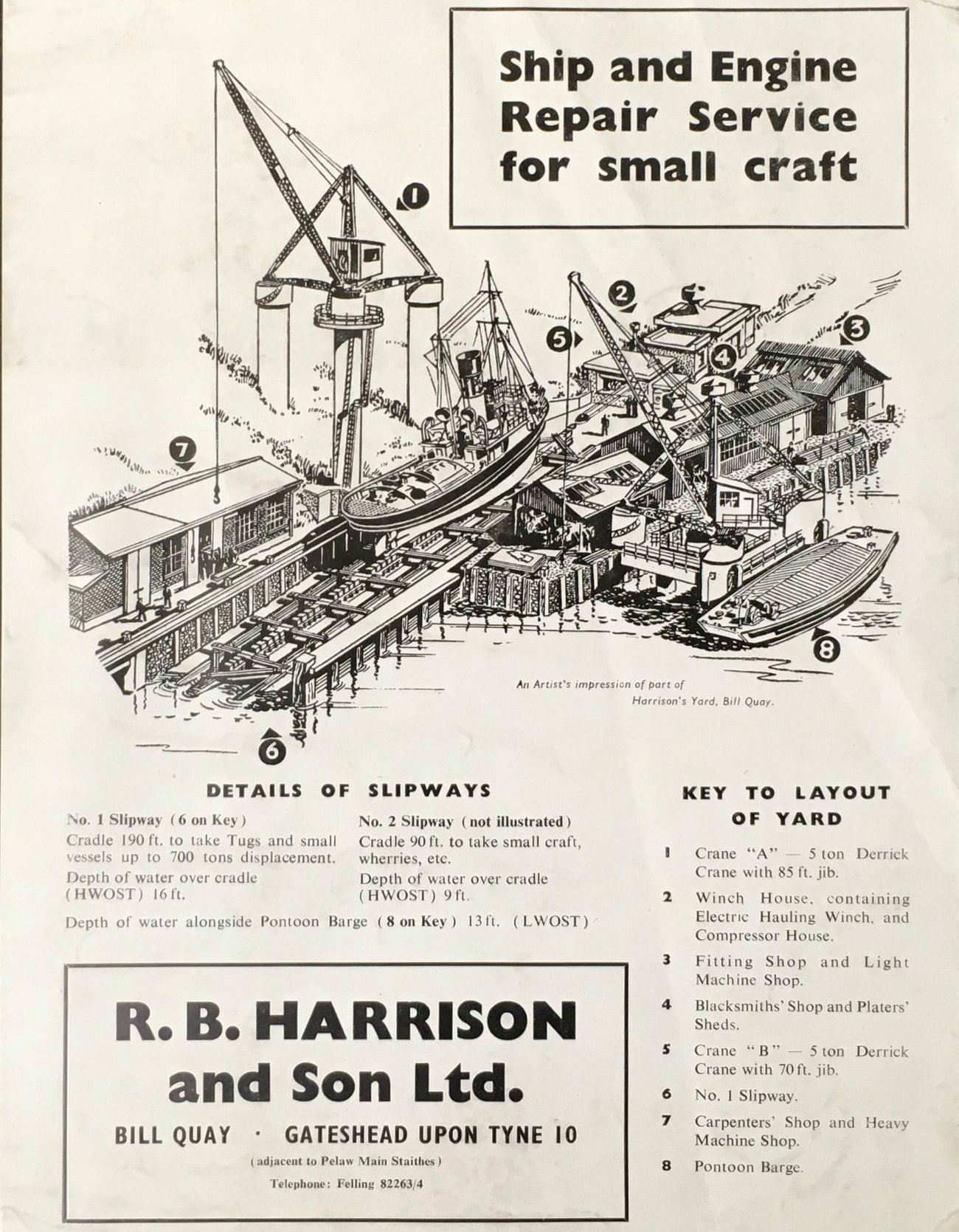 Ship Repair Harrison Tyne Built Ships