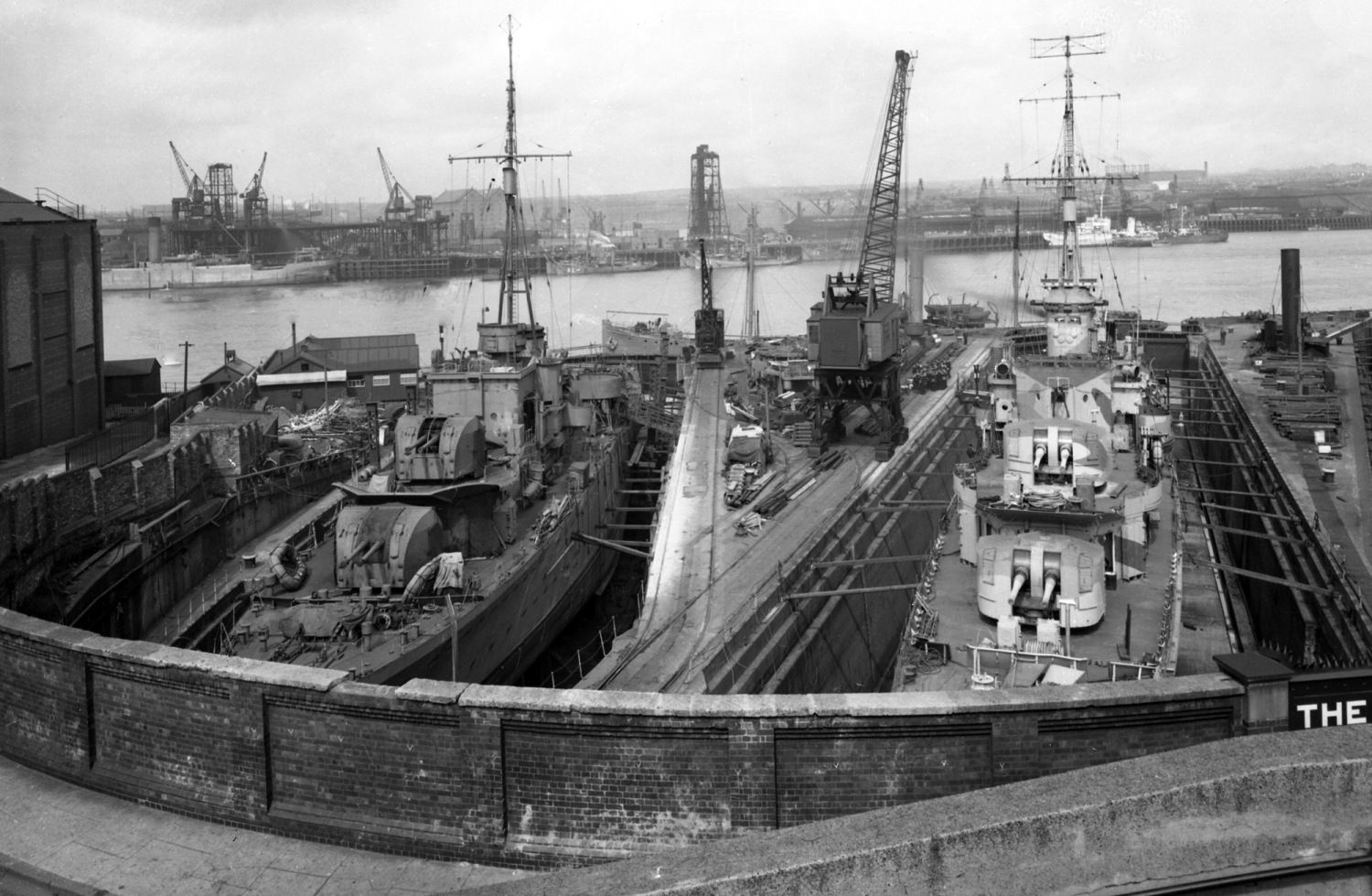 Ship Repair Middle Docks Tyne Built Ships