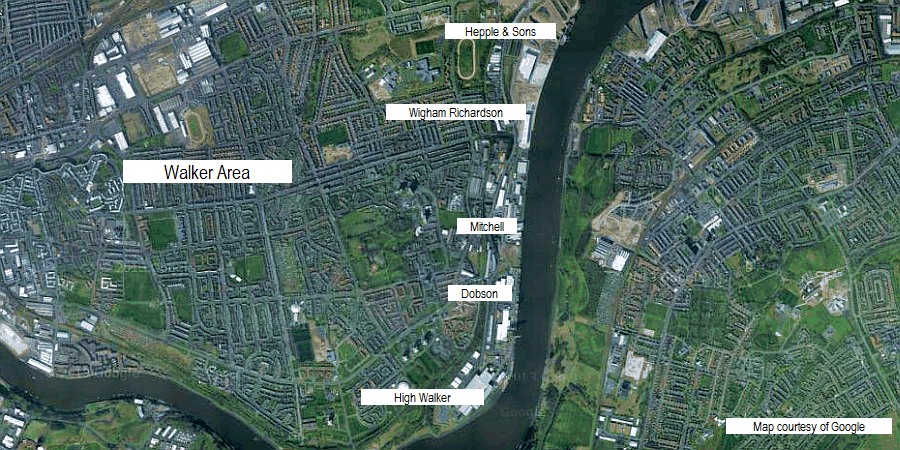 Shipbuilders in the Walker area